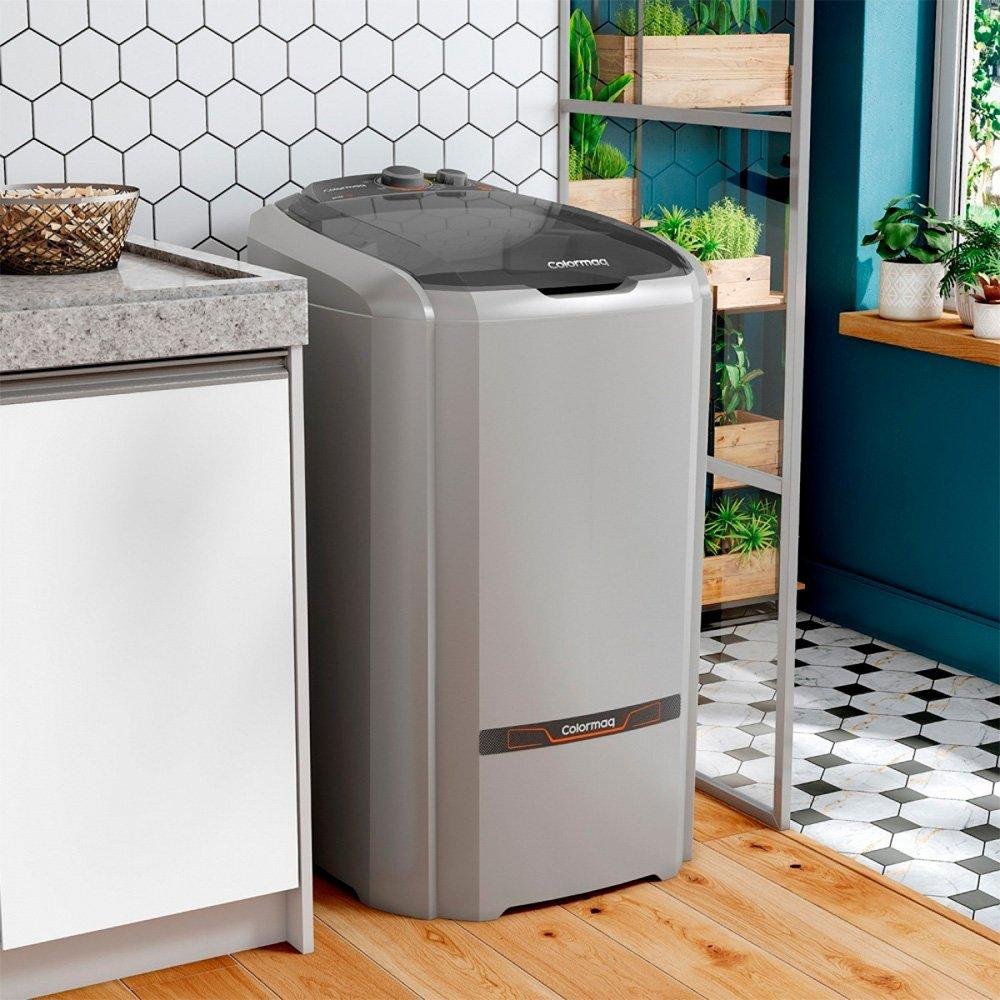 Tanquinho Semiautomático Colormaq LCS 20kg 127V Prata | MadeiraMadeira