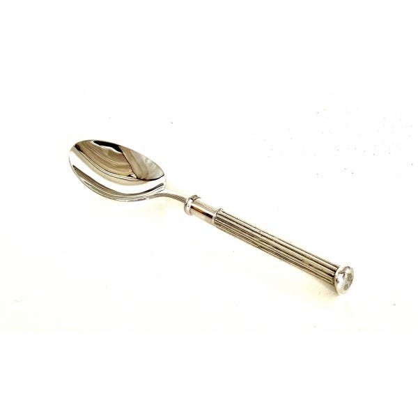 Colher para servir arroz em inox com cabo de estanho modelo Dórica ...