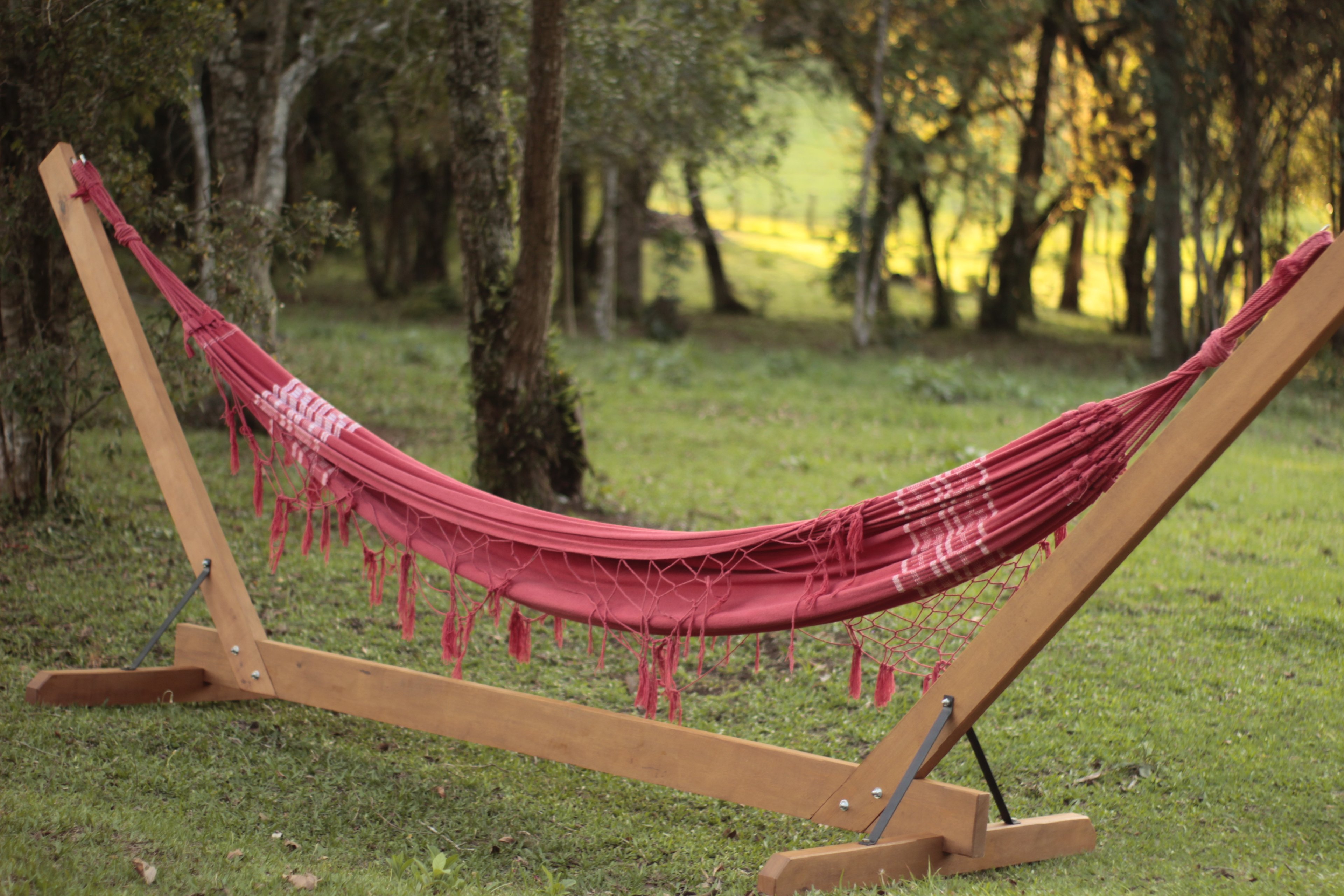 Base suporte Para Rede De Tecido - Super Resistente - Modelo Luxo ...