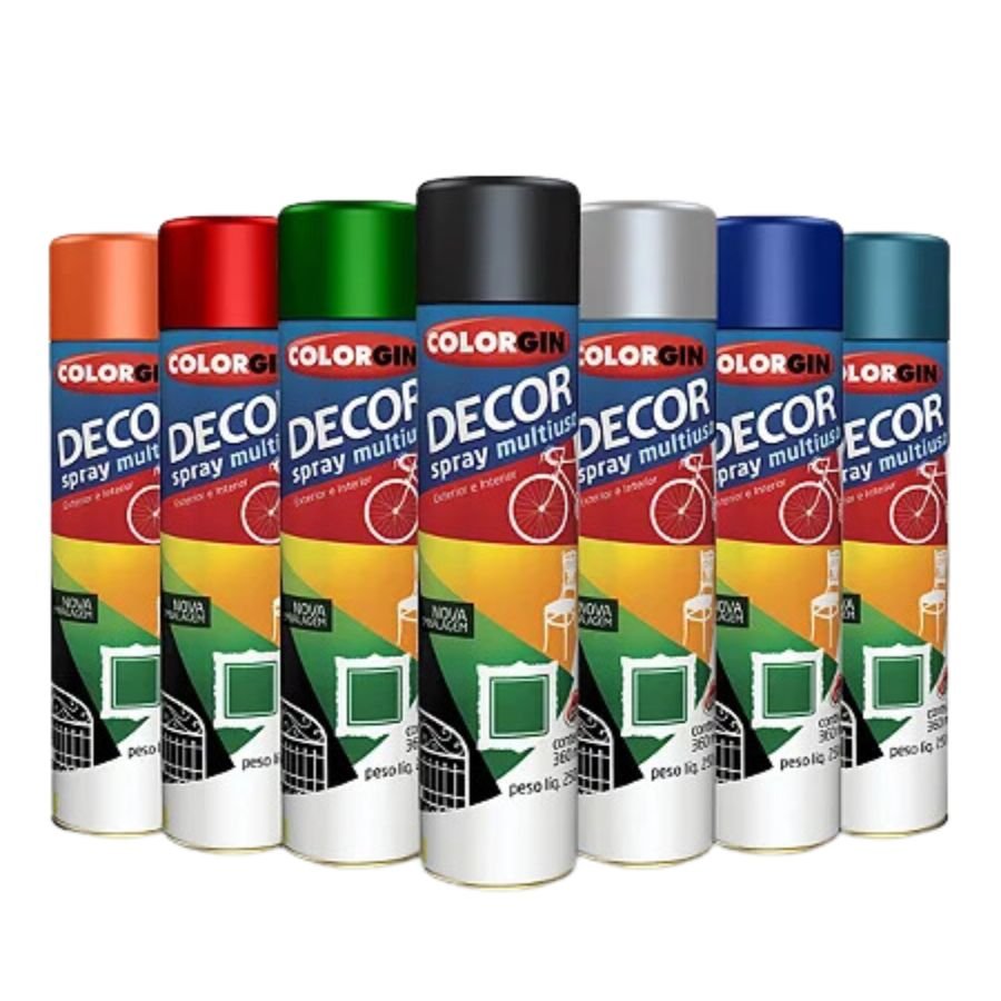 Spray Decor Multiuso Colorgin 360ml | MadeiraMadeira