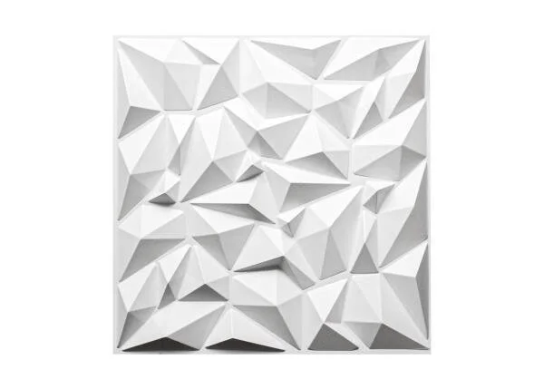 Kit 28 Placas Revestimento De Parede Pvc 3d 50x50cm (7 M) | MadeiraMadeira