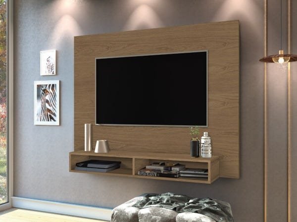 Painel Amsterdan Caramelo TV até 50 Polegadas | MadeiraMadeira