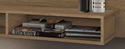 Painel Amsterdan Caramelo TV até 50 Polegadas | MadeiraMadeira