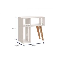 Aparador para Sala Leaves Cor Branco | MadeiraMadeira