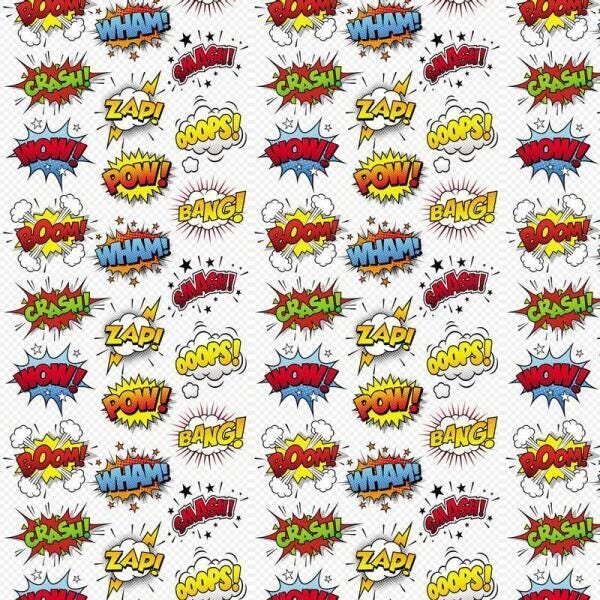 Papel De Parede Wow Zap Pow Crash Smash Bang Ooops Wham Boom ...