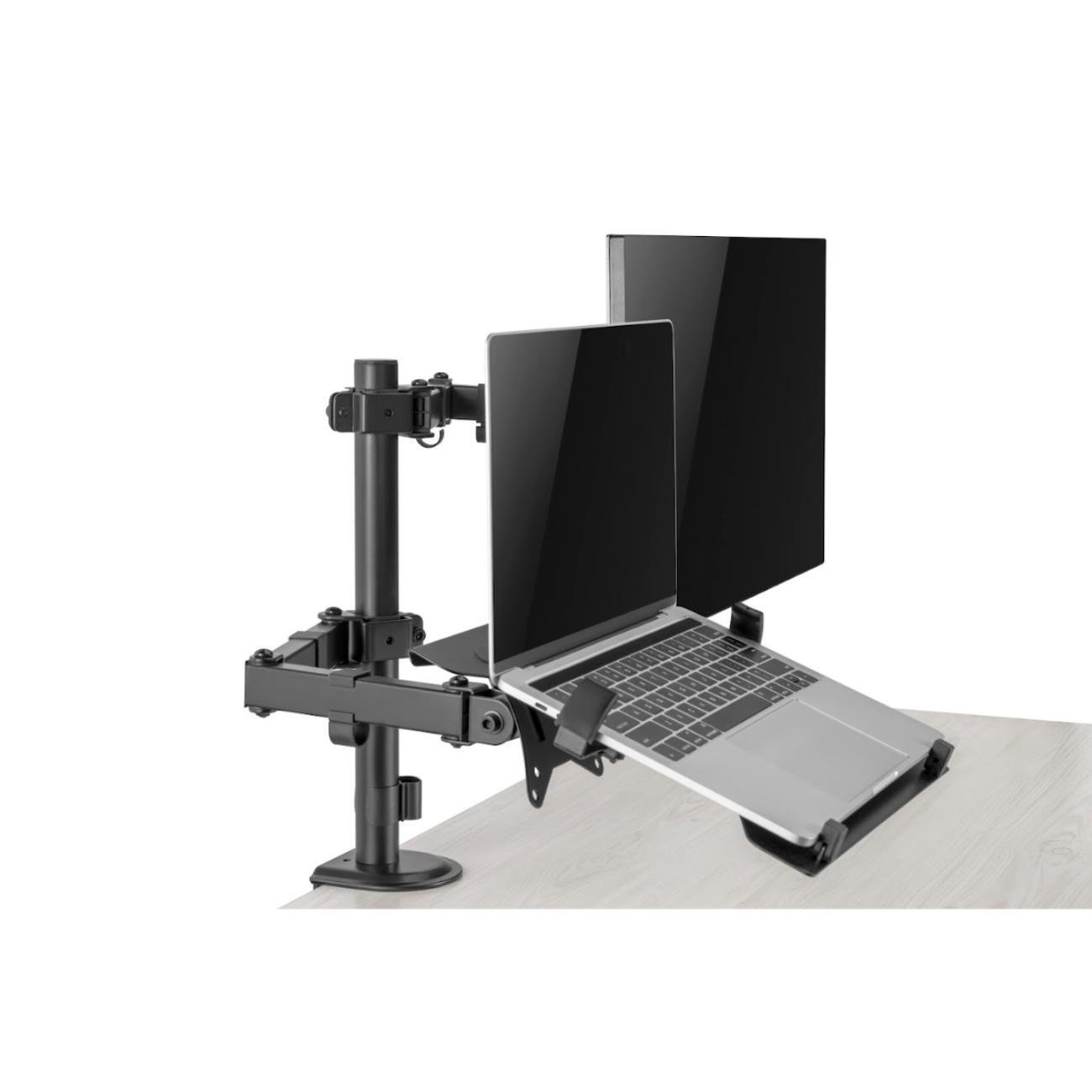 Suporte Articulado de Mesa para Notebook e Monitor 17 a 32 | MadeiraMadeira