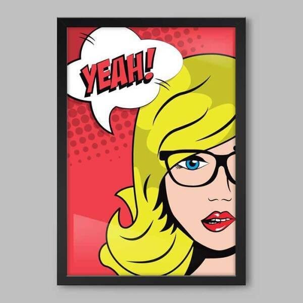 Quadro Yeah | MadeiraMadeira