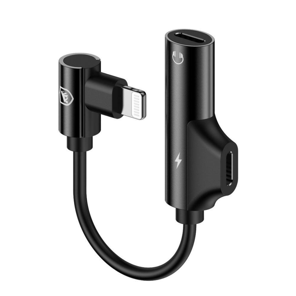 Adaptador Lightning Dinamic com Entrada para Carregamento - Preto ...