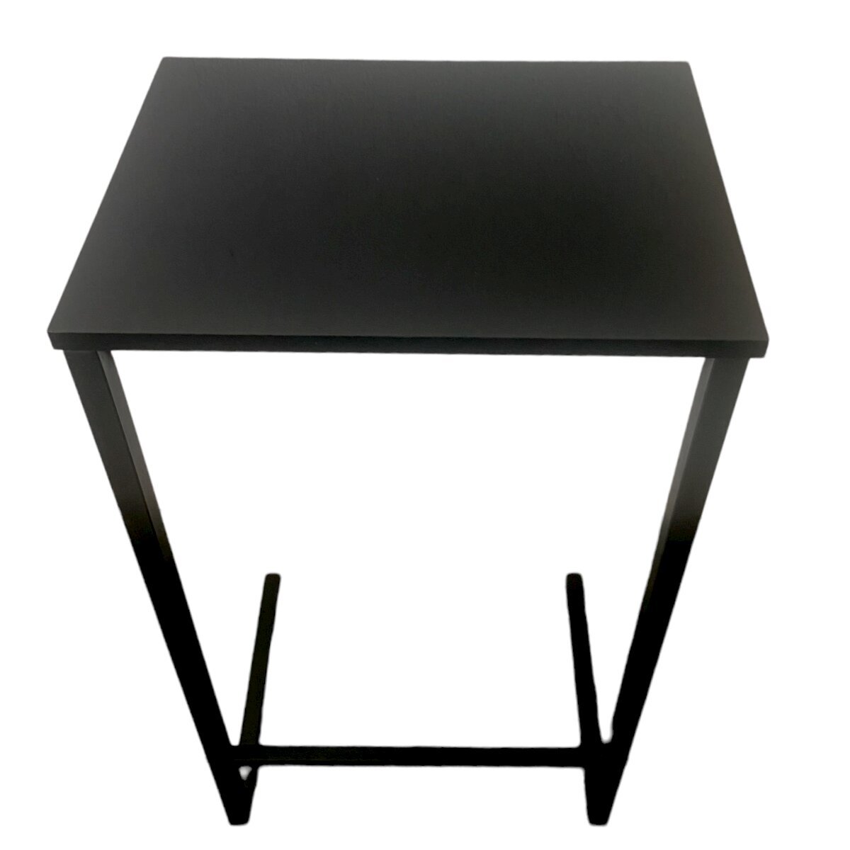 Mesa Mesinha para Notebook Lateral Sofá Aço e Madeira | MadeiraMadeira