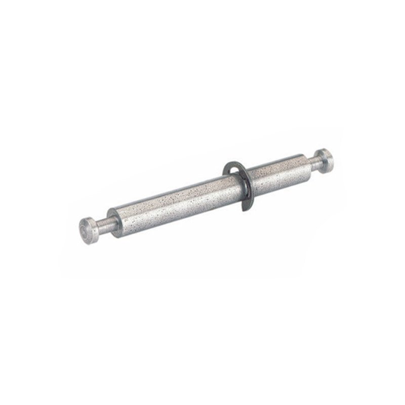 Haste Dupla Minifix / Rastex Hettich Du 883 P/Mdf 15 Mm Zinco Branco ...