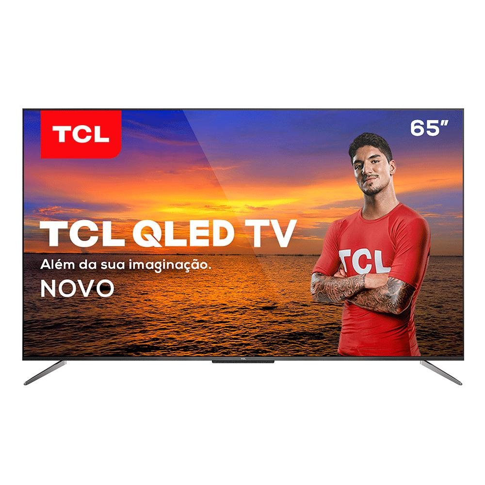 Smart TV Qled 65 Polegadas 4K Tcl 65C715 Android, Dolby Vision, Hdr10 ...