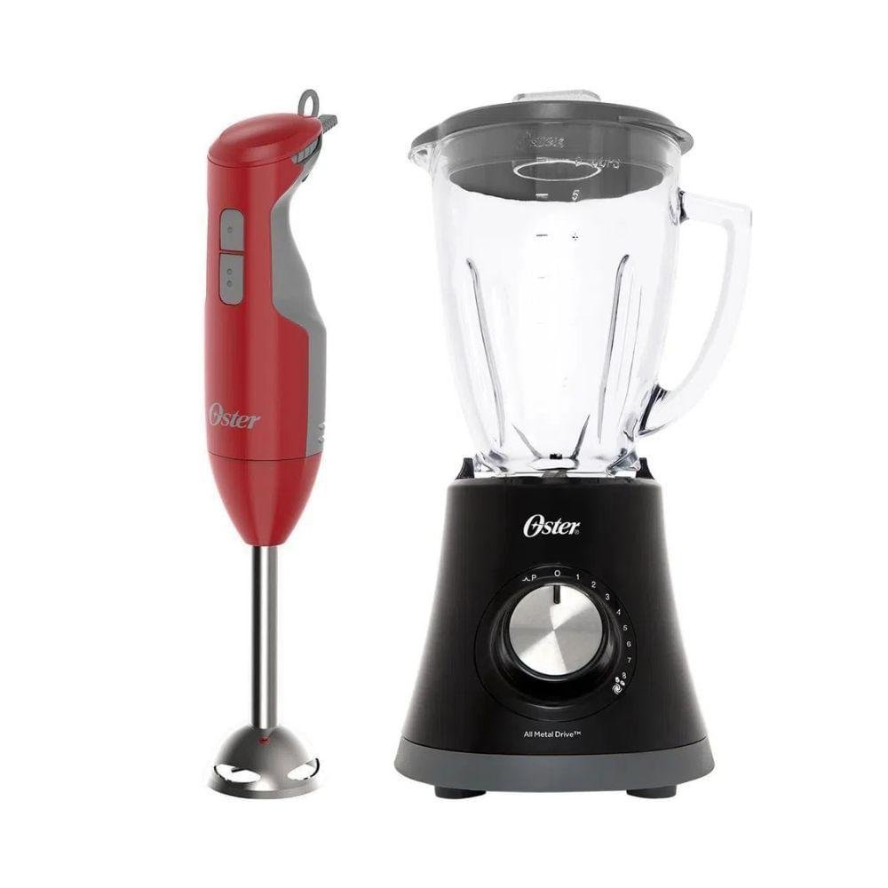 Kit Oster: Mixer Delight 3 em 1 250W 2615R e Liquidificador Super Chef ...