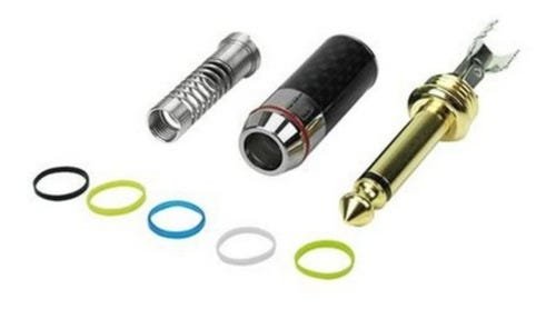 Conector / Plugue P10 Estereo Profissional Alta Qualidade | MadeiraMadeira