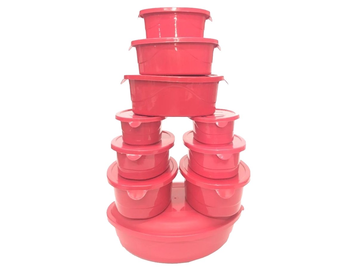 Conjunto Com 10 Vasilhas Para Cozinha Com Tampas Multi Uso | MadeiraMadeira