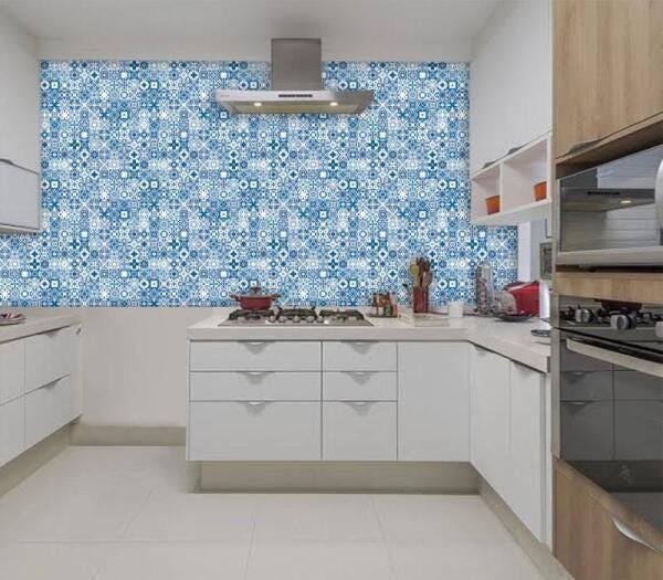 Papel De Parede Adesivo Hidraulico 0012- 3M X 0,58Cm | MadeiraMadeira