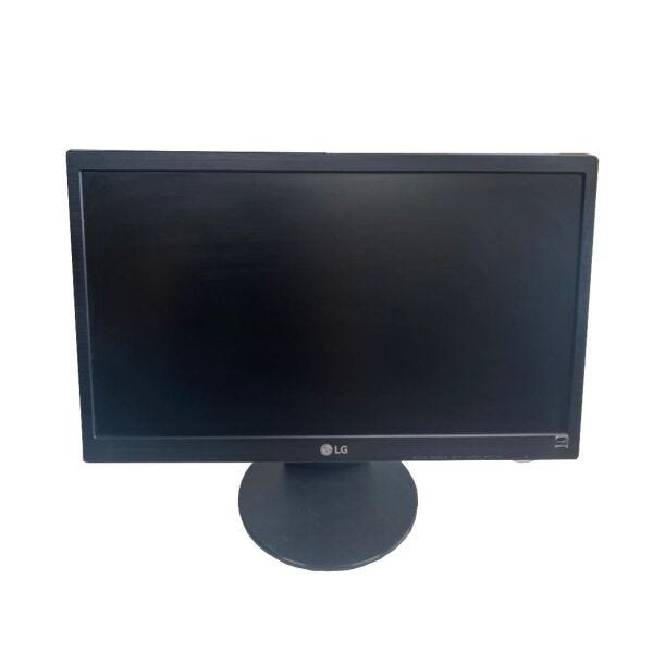 Monitor Lg Flatron LED 19,5 Polegadas Preto com Ajuste | MadeiraMadeira
