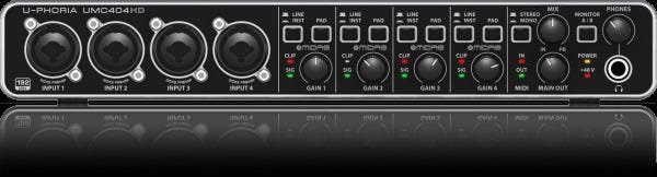 Interface Áudio 4 Canais 192Khz Behringer Umc404Hd | MadeiraMadeira