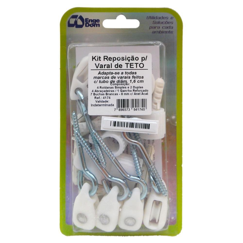 Kit de Reposição para Varal de Teto Completo - Engedom | MadeiraMadeira