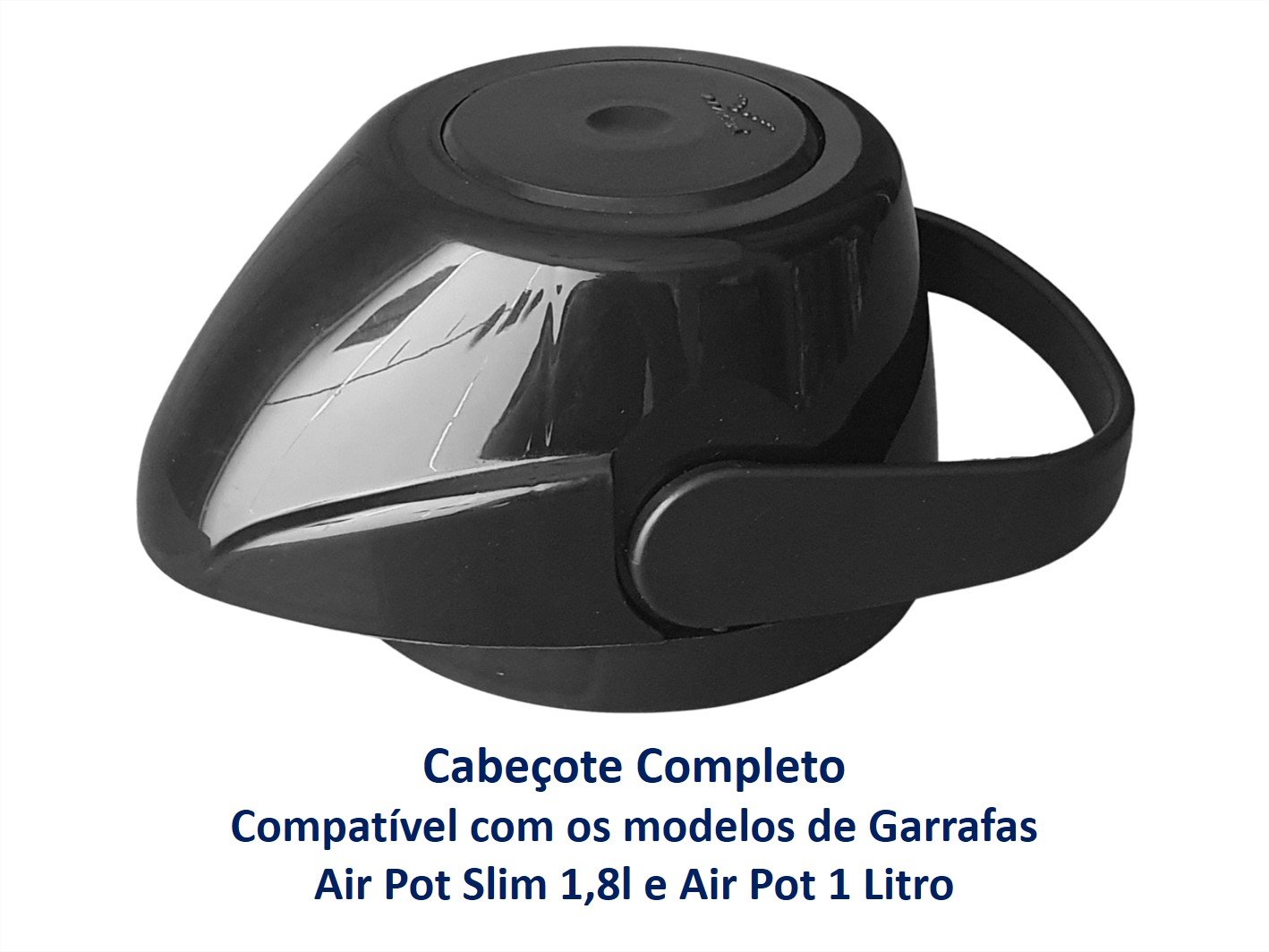 Cabeçote de Pressão Para Garrafas Térmicas Invicta Air Pot Slim 1,8L e ...