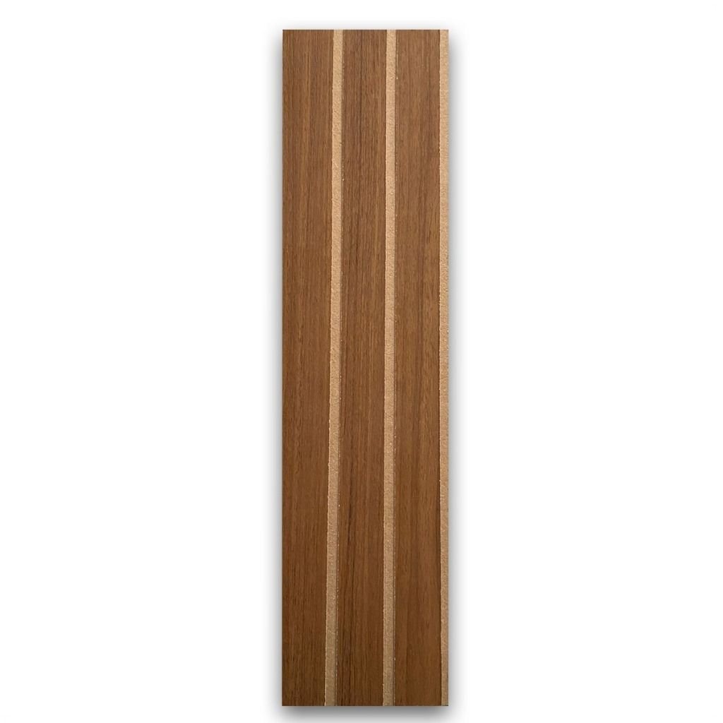 Painel Placa Ripado 44x11cm Colante Kit C/10 Painéis em Mdf:ripado ...