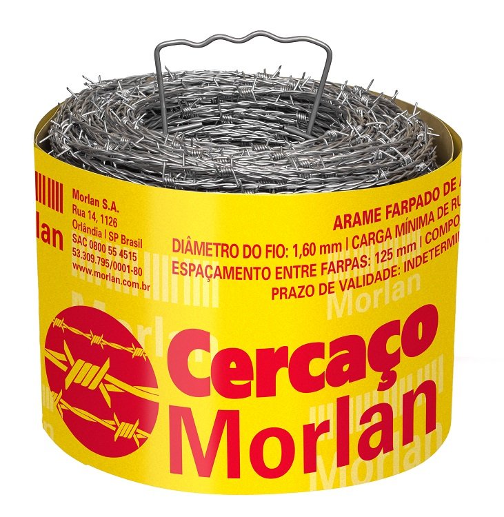 Arame Farpado Para Cerca Cercaço 250m Morlan | MadeiraMadeira