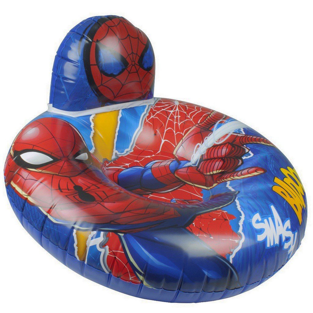 Bóia Poltrona Inflável Homem-aranha Infantil Spider-man Encosto 70 Cm ...