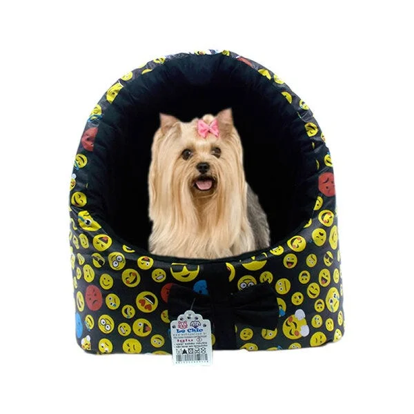 Toca Cabana Cama Iglu Pet Gato Cachorro Emoticons Casinha P ...