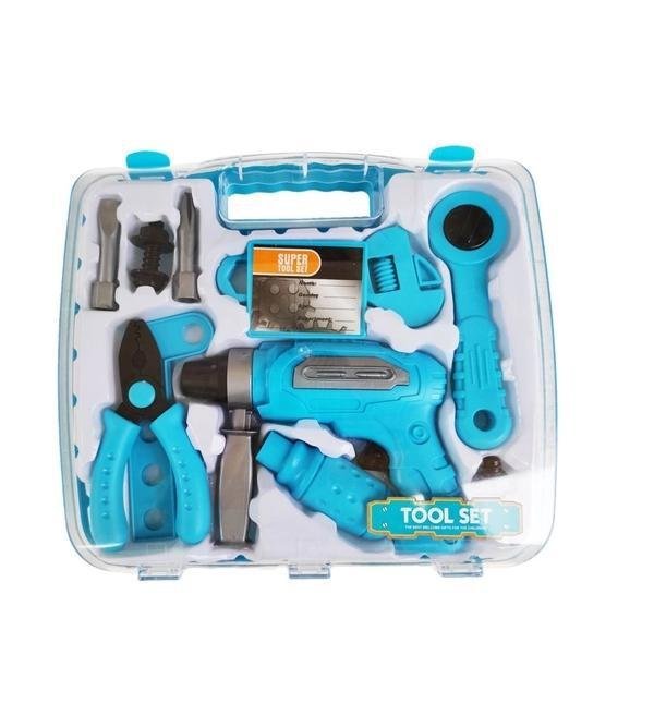 Maleta De Ferramentas Infantil 14 Pcs Educativa Tool Set | MadeiraMadeira