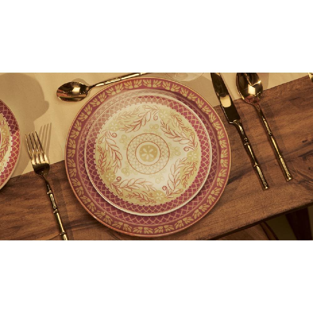 Aparelho de Jantar e Chá Oxford 20 Peças Unni Etna | MadeiraMadeira