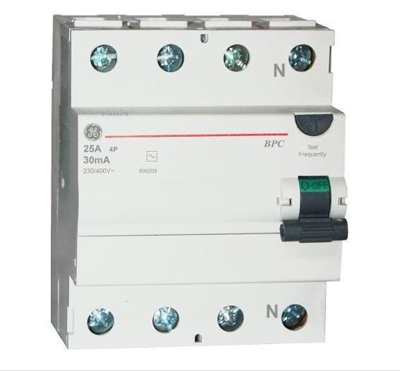 Interruptor Disjuntor Diferencial Dr 4P 25A 30Ma Bcp Ge | MadeiraMadeira