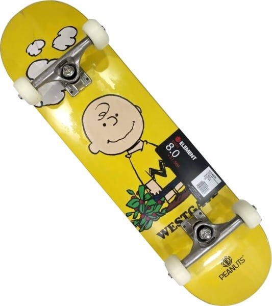 Skate Element Montado Completo Profissional Charlie Brown Next Metallum ...