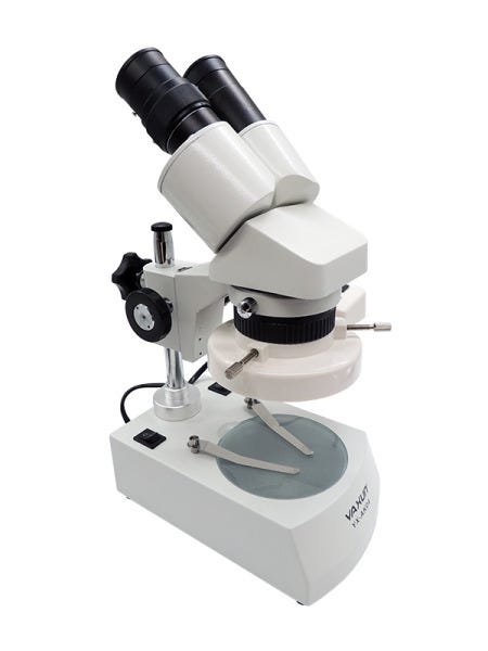 Microscópio Estereoscópico Binocular com Lâmpada LED Yaxun Yx-Ak04 Ak04 110V | MadeiraMadeira