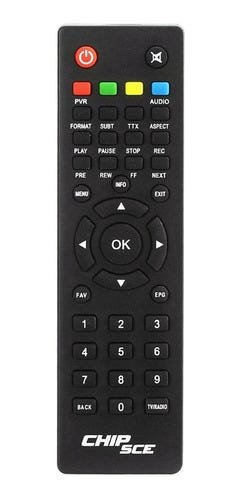 Controle Remoto Pix Sc-1001 Conversor Receptor de TV Digital ...