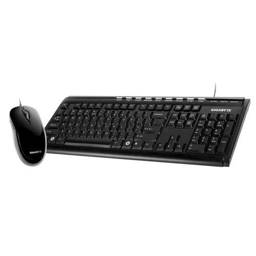 Teclado Gigabyte USB SLIM Multimedia + Mouse Combo GK-KM6150 Brazilian ...