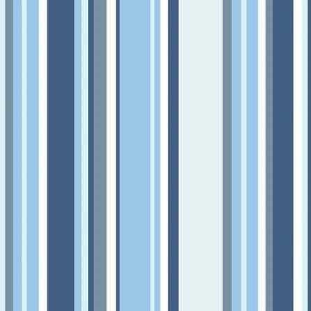 Papel de Parede Adesivo Listrado Azul 0714 Rolo 0,58x3M | MadeiraMadeira