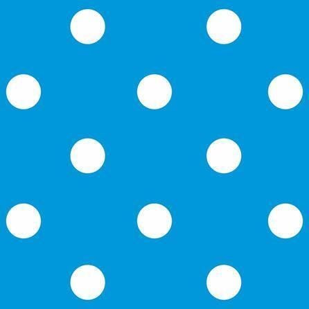 Papel de Parede Adesivo Poá Azul 758691 Rolo 0,58x3M | MadeiraMadeira