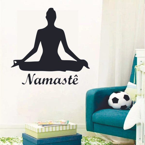Adesivo de Parede Decorativo Namaste 2194 | MadeiraMadeira