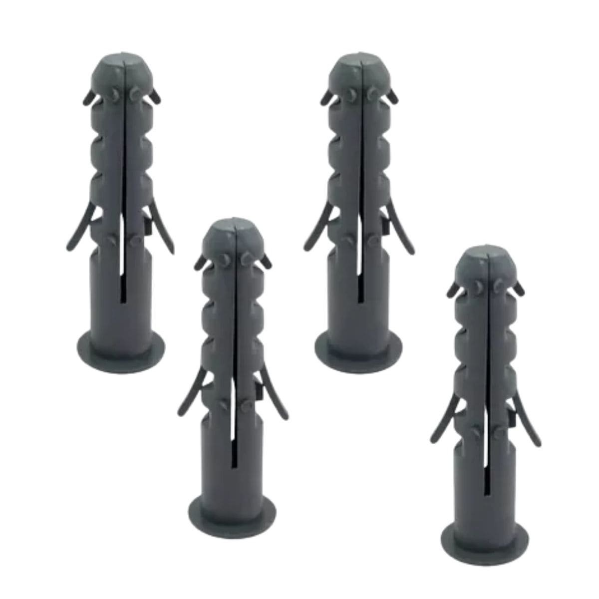 Bucha Comum Plastica com Aba 08 1000und - Ivplast Iv Plast | MadeiraMadeira