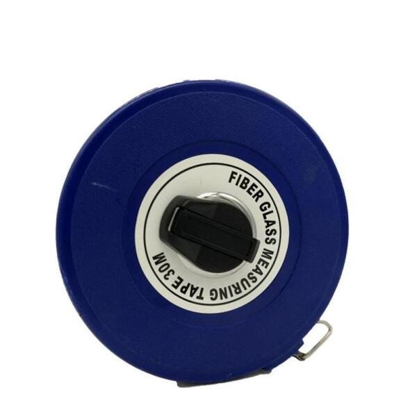 TRENA DE FIBRA DE VIDRO 30 METROS METRICA FECHADA COM TRAVA ...