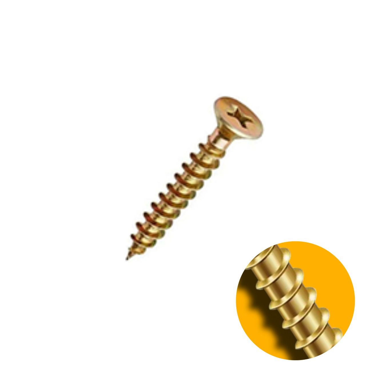 Parafuso Chipboard Cabeça Chata Phs Bi 4,0x40 Caixa 100 Pçs ...