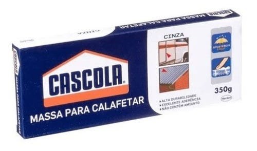 Massa Para Calefar Elástica Em Filetes Cinza 350g Cascola | MadeiraMadeira
