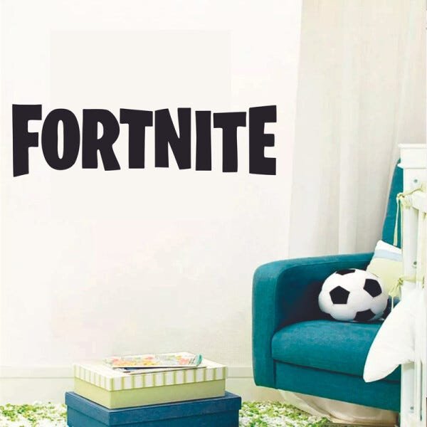 Adesivo de Parede Decorativo Gamer Fortnite C2063 | MadeiraMadeira