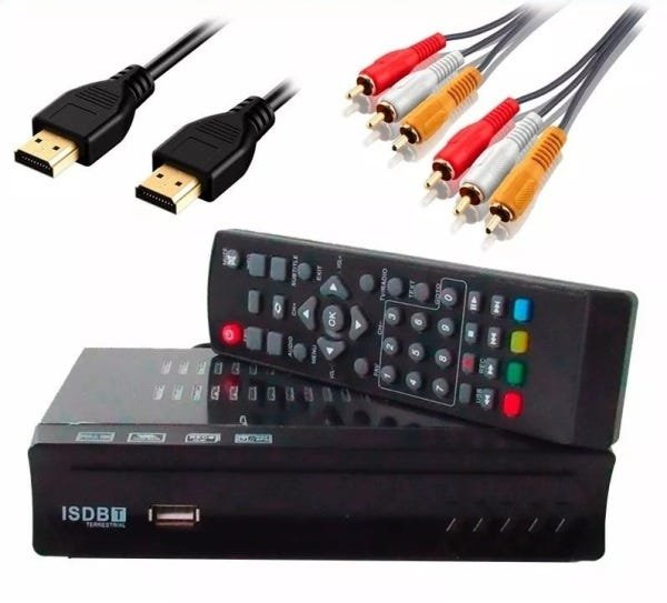 Conversor Digital Box TV Digital Multimídia | MadeiraMadeira