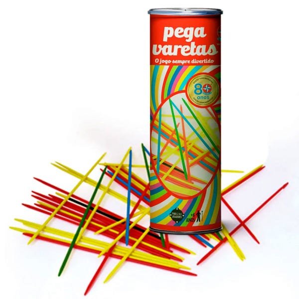Jogo Pega Varetas Edição Comemorativa 80 Anos Estrela | MadeiraMadeira