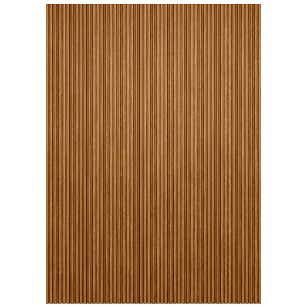 Painel Ripado de Madeira para Sala Quarto 180x250cm Slats L05 Nature ...
