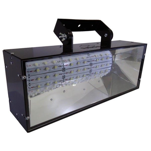 Super Strobo De Led Deltrônica E1500 Branco, Equivale 1500w | MadeiraMadeira