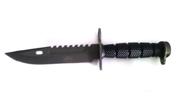 Faca Tatica Combate Militar Baioneta Hz | MadeiraMadeira