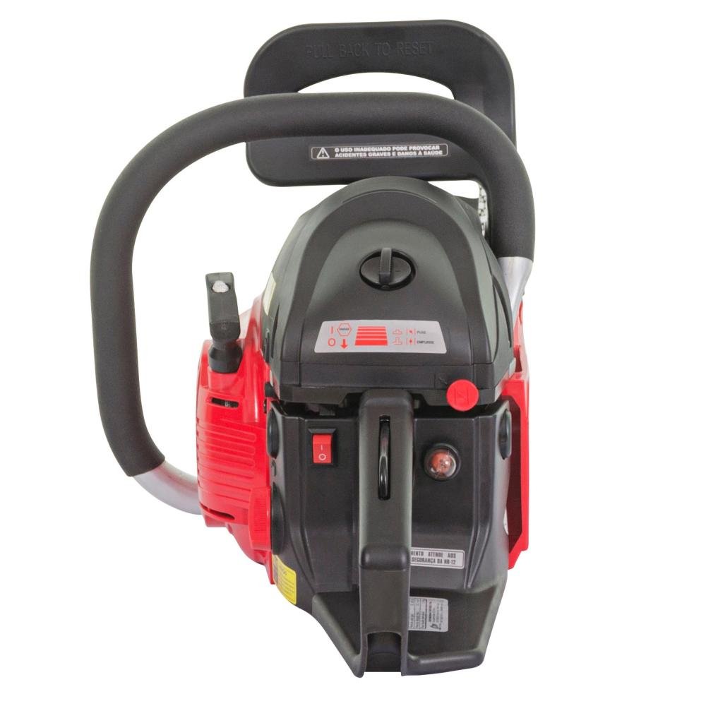 Motosserra À Gasolina Kawashima KCS 610-S 61,5cc 2 Tempos Com Sabre de 18 Polegadas | MadeiraMadeira