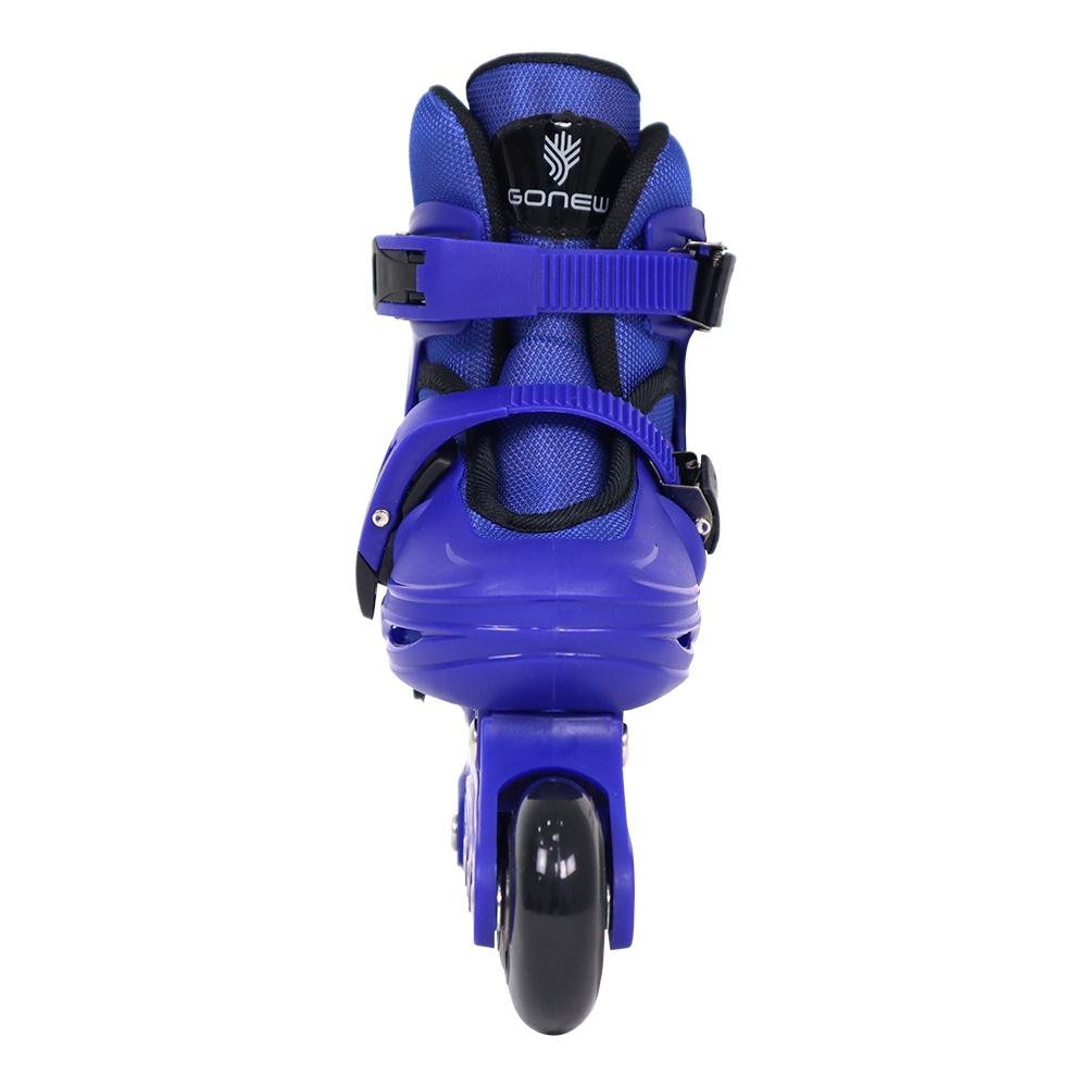 Patins Gonew Inline Rolamento 608zz Basic Exclusivo - 37/40 - Azul | MadeiraMadeira