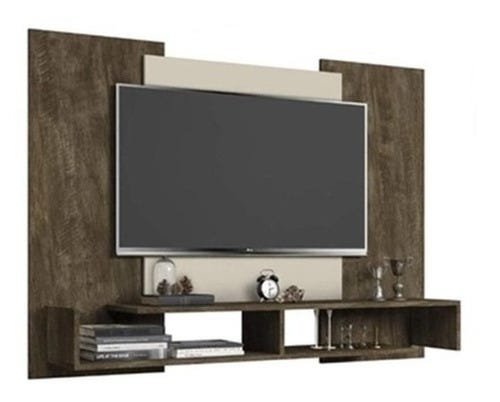 Painel para TV até 50 Polegadas Monaco - Marrom | MadeiraMadeira